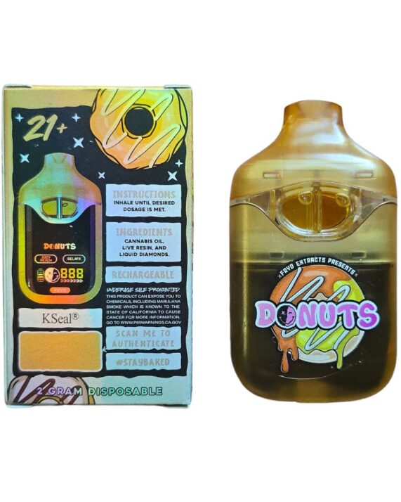 PLUMA WAX - DONUTS"Juicy Peach - Gelato" 2 ML